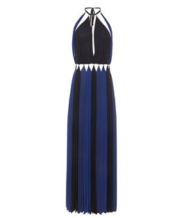 Zeus+Dione Midnight blue Destiny maxi dress | aesthet.com