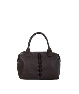 Park House Brown leather Mini Buggy bag | aesthet.com