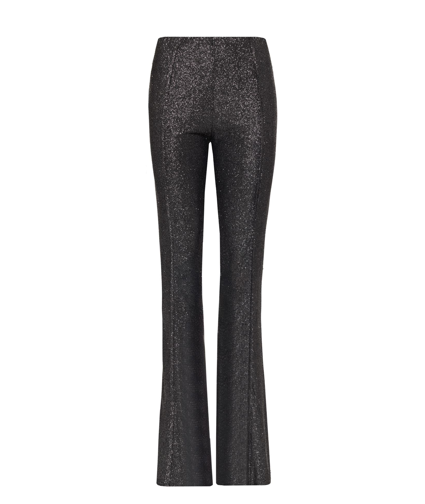 Zoya Silver sparkle flared pants